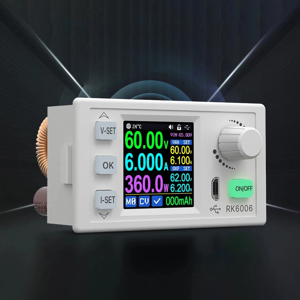 RIDEN RK6006/RK6006-BT 60V 6A 4 Digit Communication 360W Adjustable Di ...