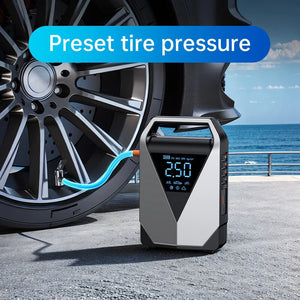 TUERBB 4000A Car Emergency Starter Portable Tire Inflator Multifunctio ...